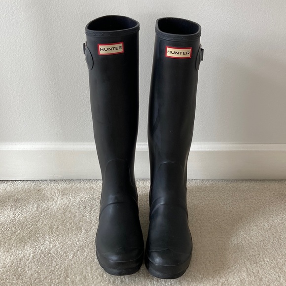 Hunter | Shoes | Original Tall Black Hunter Boots | Poshmark